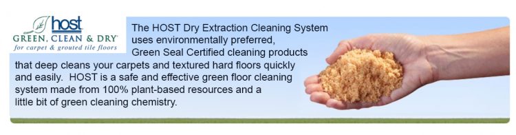 Host Dry Carpet Cleaner